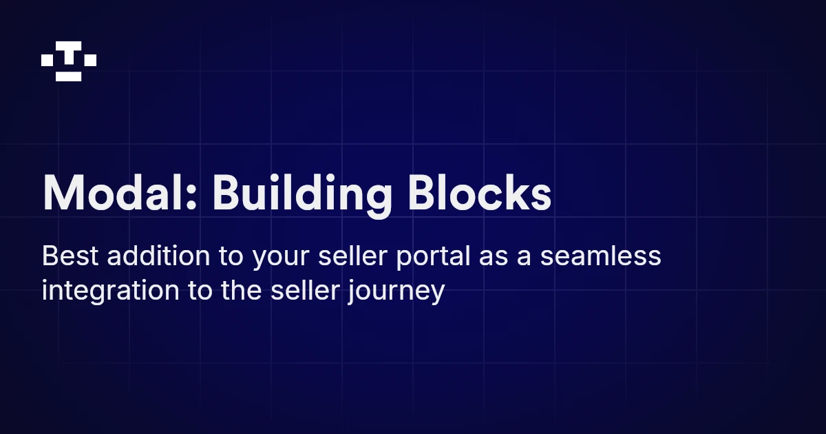 Modal: Building Blocks | Topsort Documentation